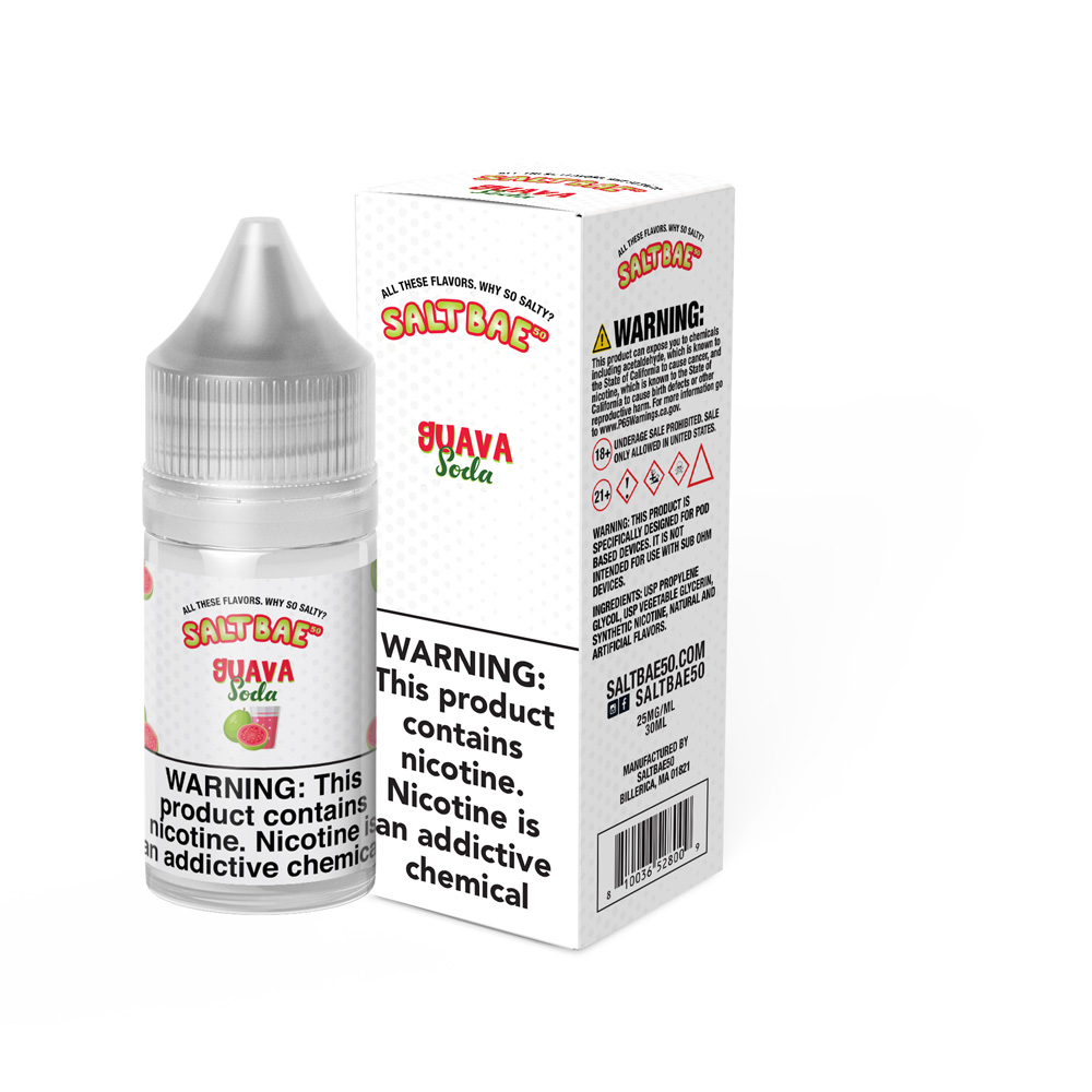 Guava Soda By Salt Bae 50 – RZ Smoke - Vape & Smoke Shop Wholesale ...