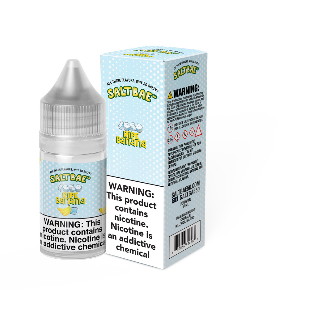 Iced Ripe Banana By Salt Bae 50 – RZ Smoke - Vape & Smoke Shop ...