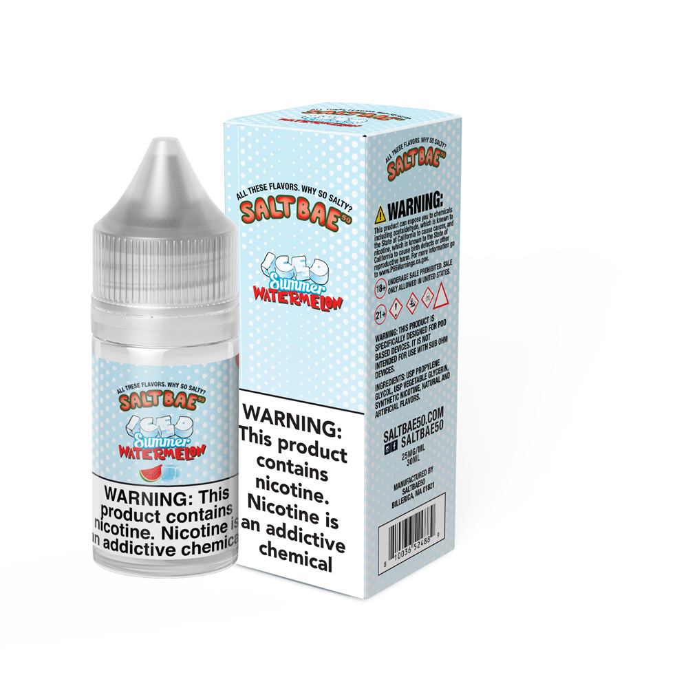 Iced Summer Watermelon By Salt Bae 50 – RZ Smoke - Vape & Smoke Shop ...