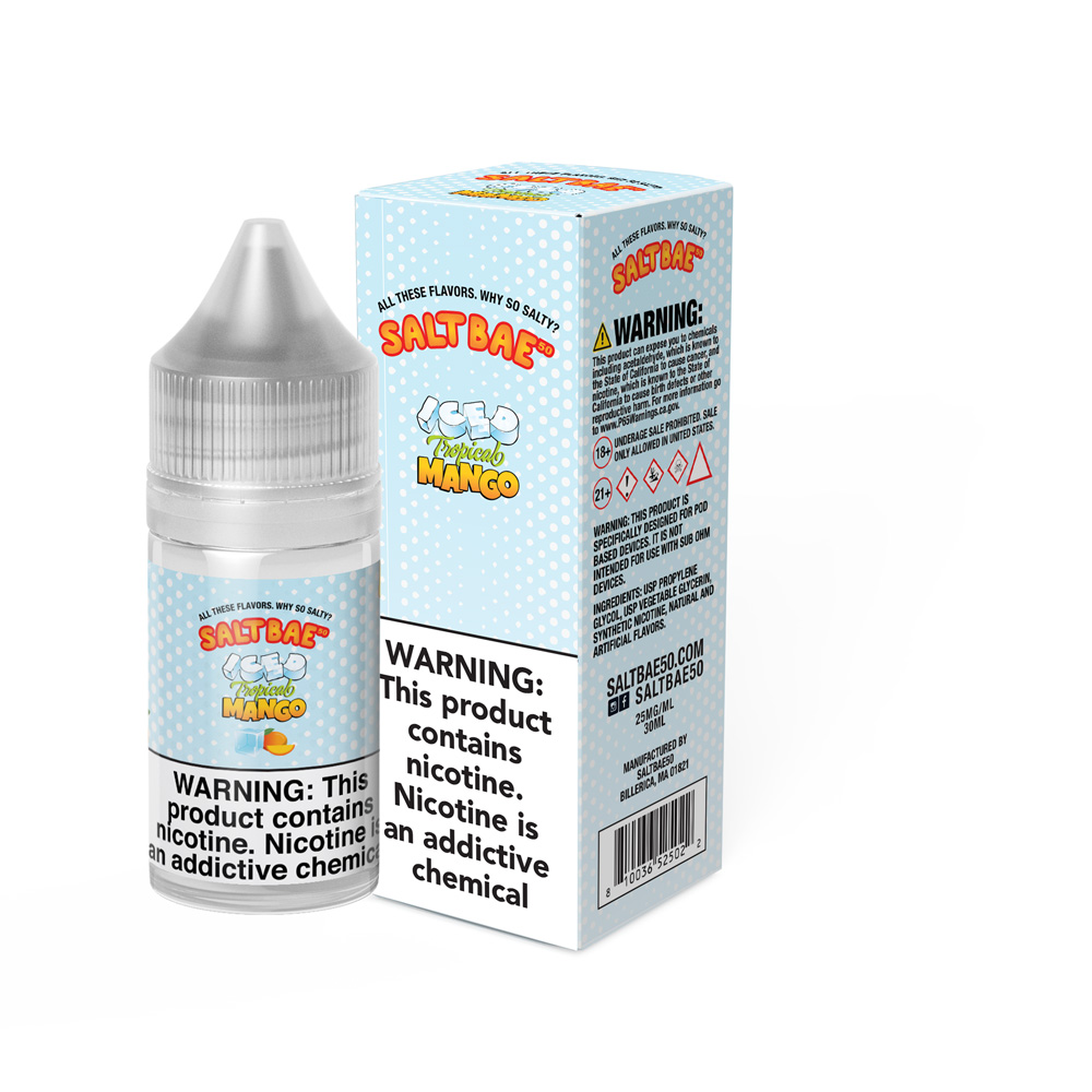 Iced Tropical Mango By Salt Bae 50 – RZ Smoke - Vape & Smoke Shop ...